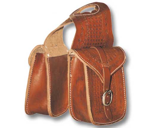 BISACCIA ANTERIORE LAKOTA IN CUOIO BASKET - MySelleria